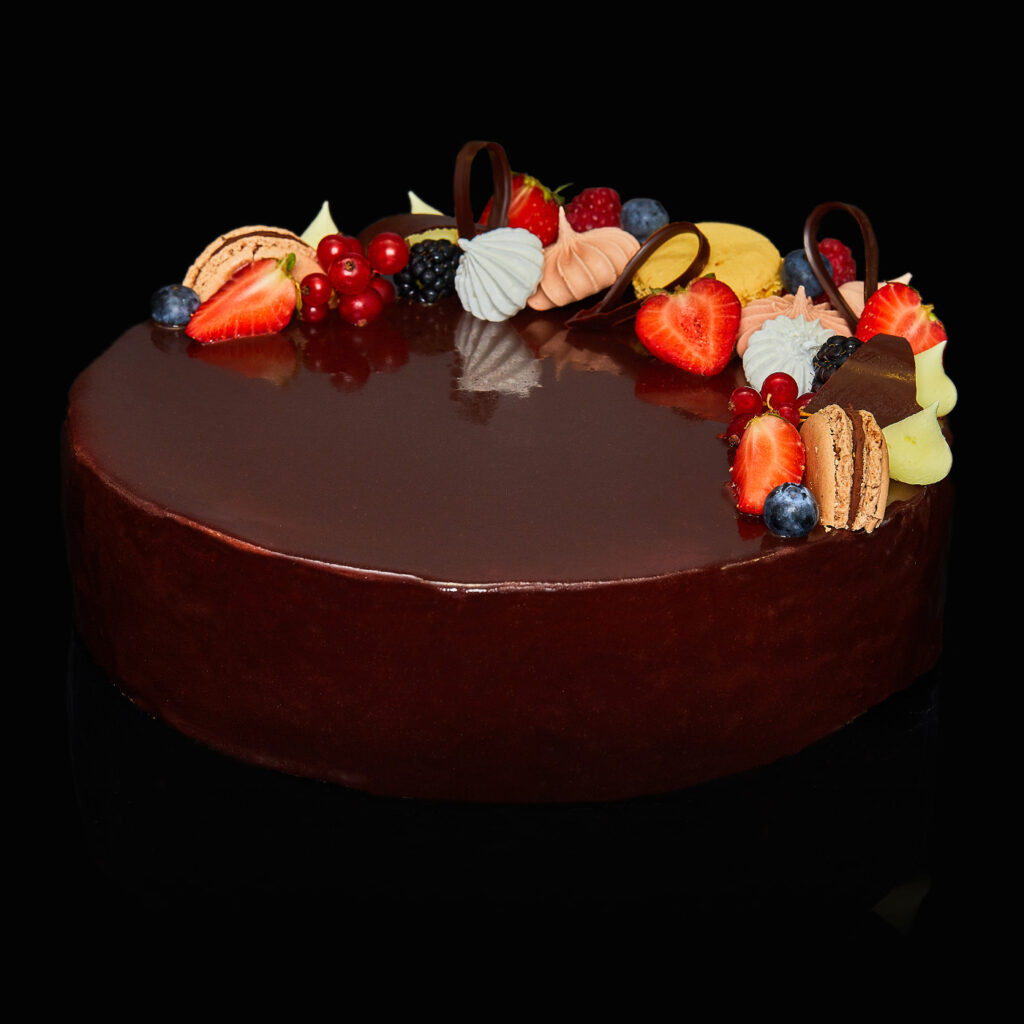 Opera szelet torta (kávés) (16 szelet) – Amber's Bakery & Cafe